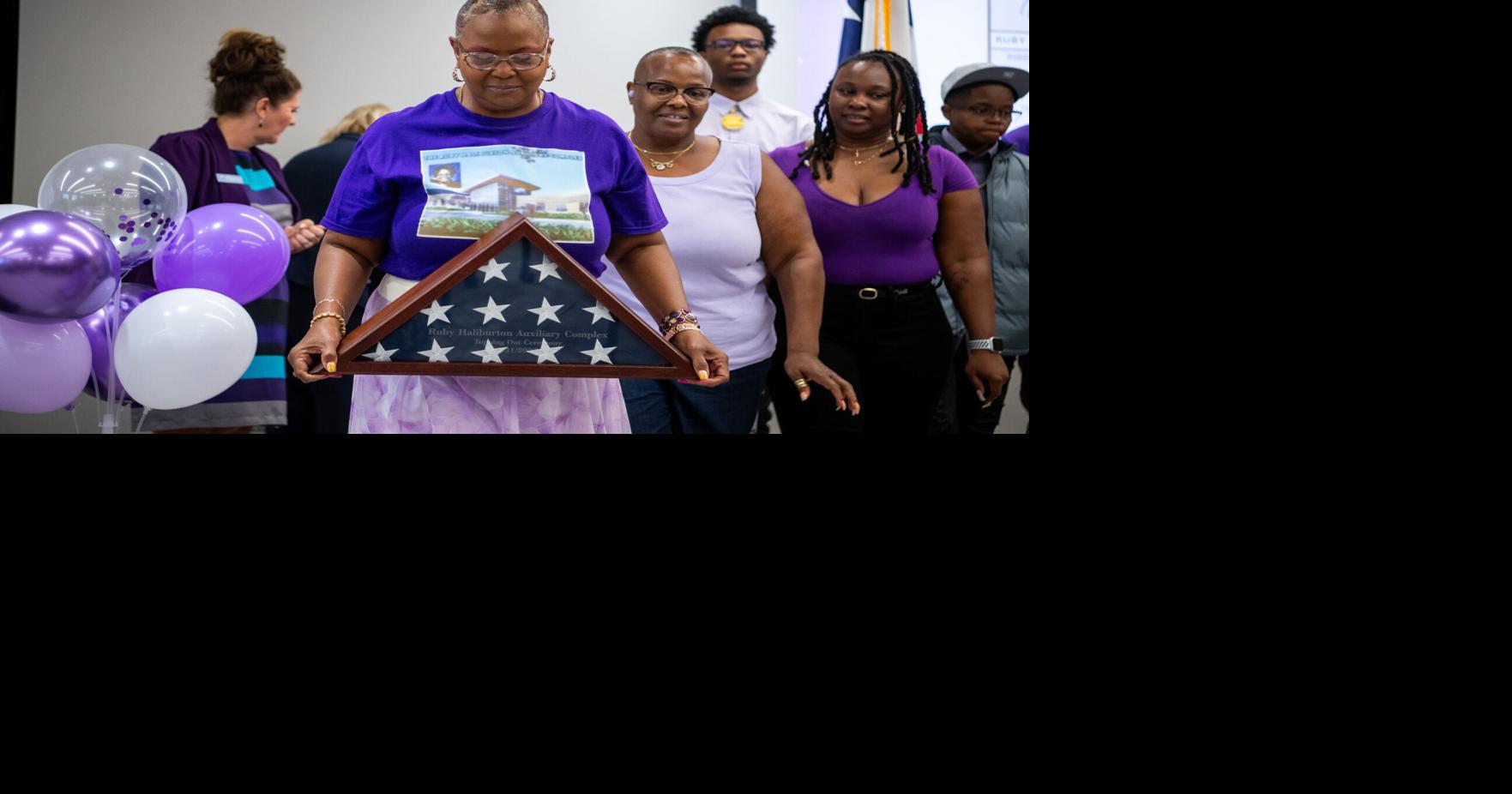 Bryan school district dedicates new Ruby Haliburton complex