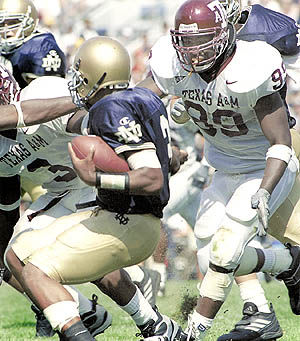 Flemons' drought ends with sack