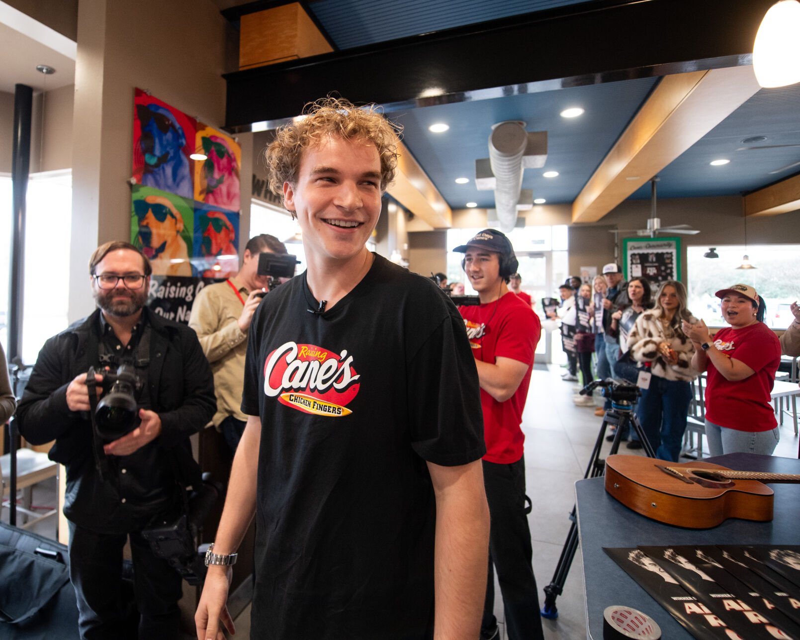 Photos: Aiden Ross at Raising Cane's