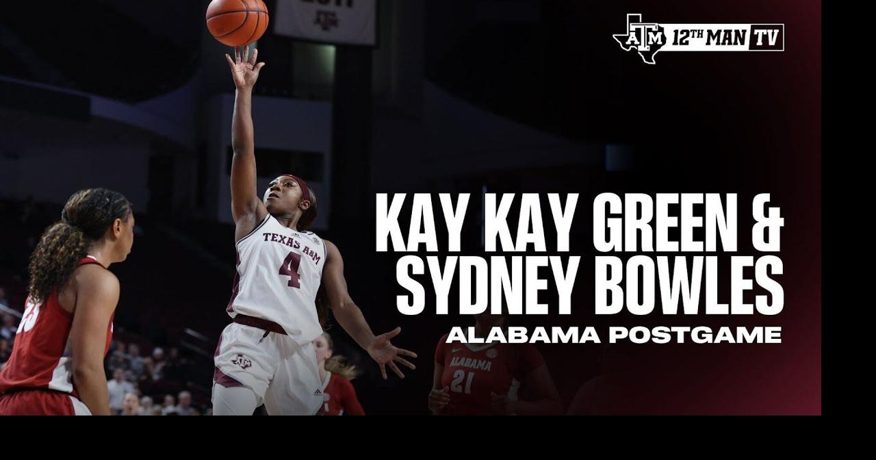 Alabama Postgame: Kay Kay Green, Sydney Bowles