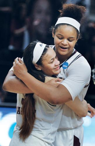 Tears of joy for Aggie women's Khaalia Hillsman after last game at Reed ...
