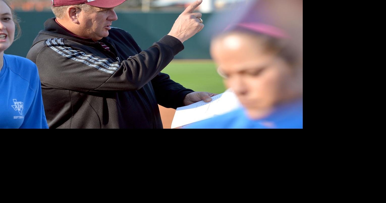 New hitting coach installing his system with Aggie softball team