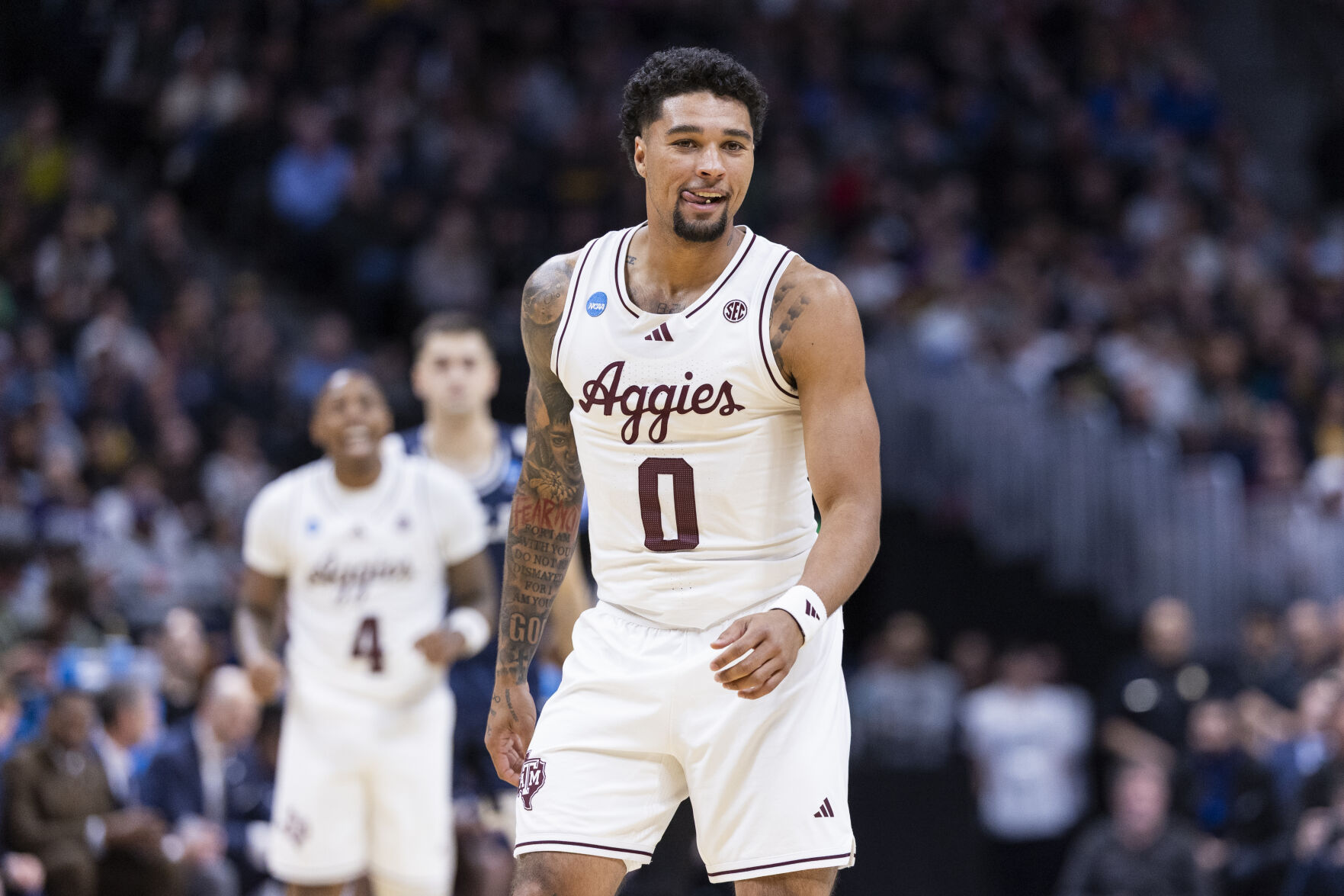 Texas A&M men's basketball's Jace Carter prevails with faith