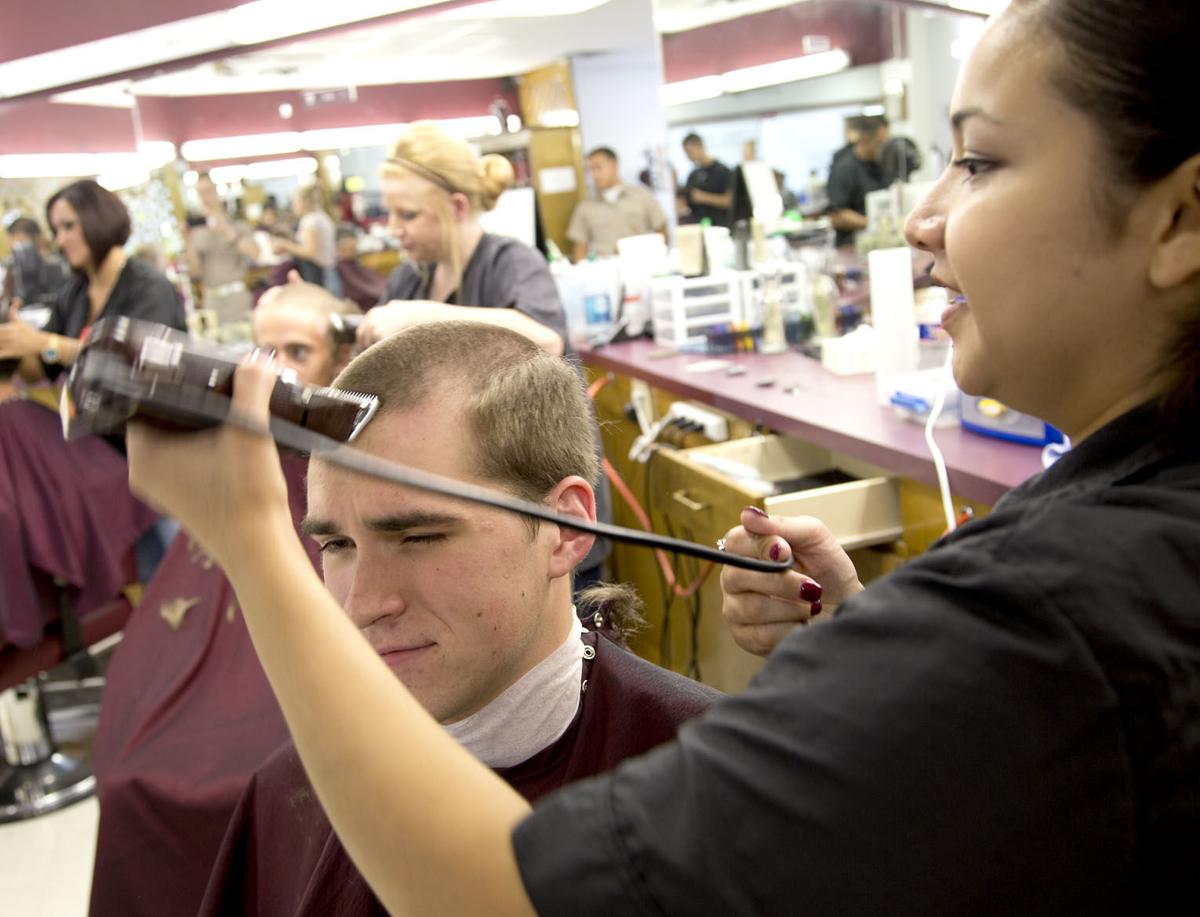Texas A&M Corps of Cadets Haircuts