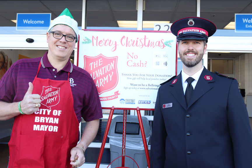 Bryan mayor wins Salvation Army 'Ring-Off'