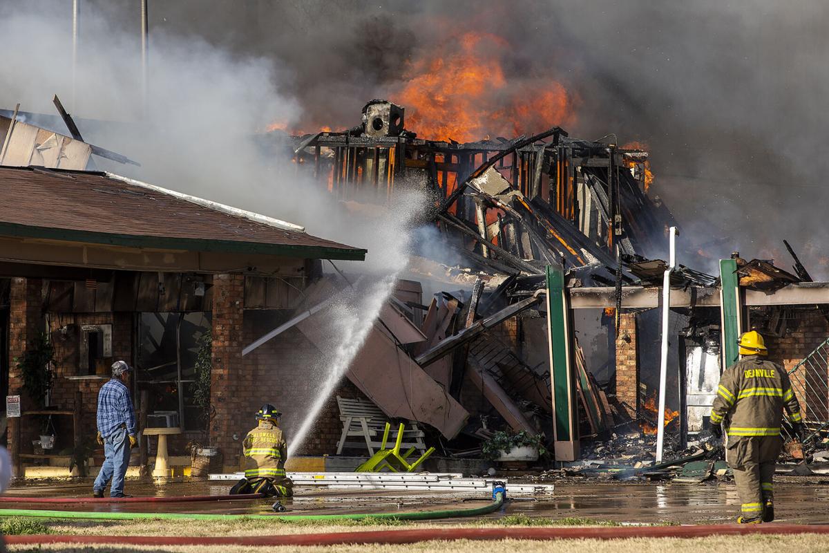 Caldwell Motel burns down; all residents accounted for
