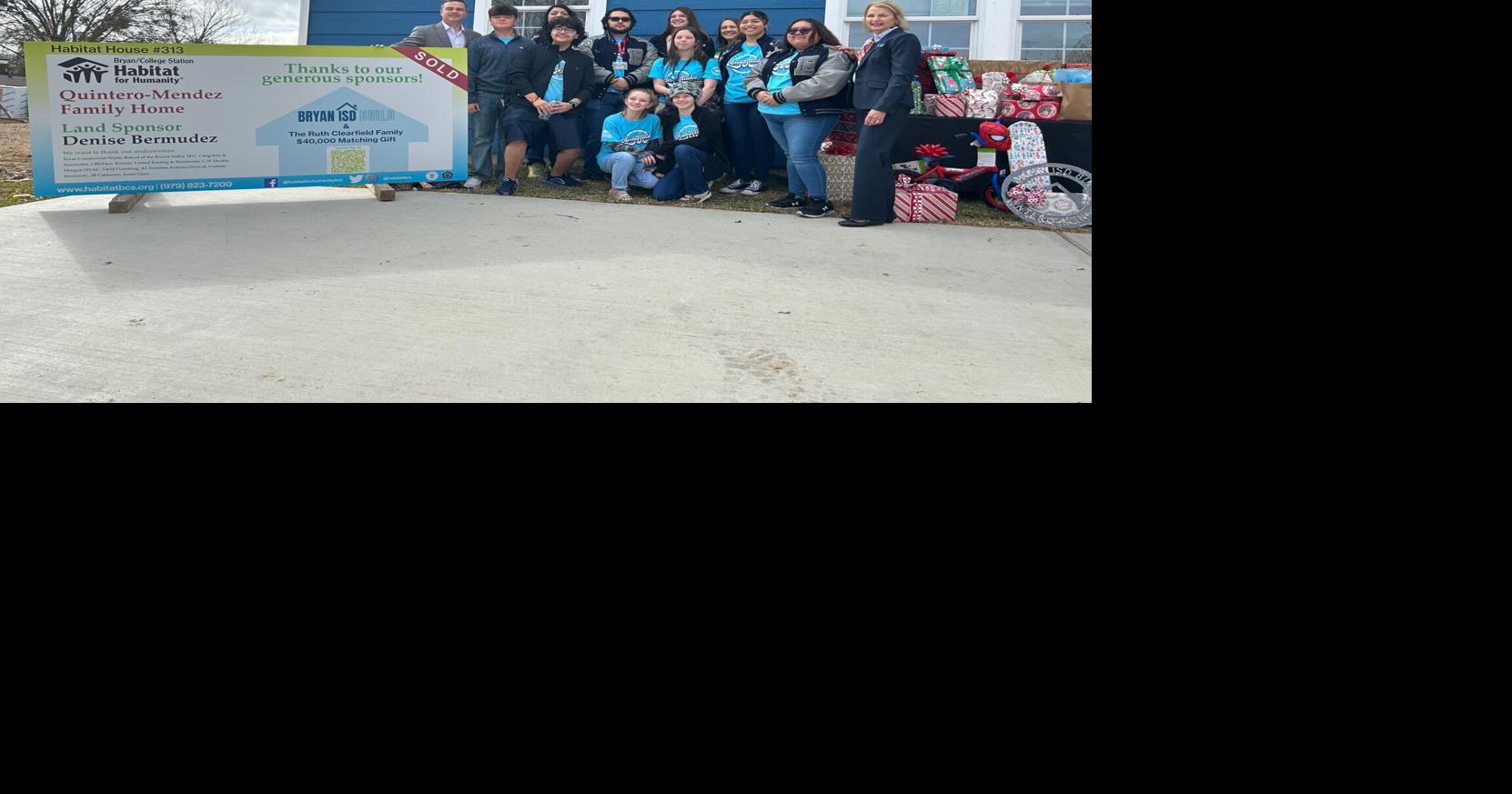 Quintero-Mendez family receives home via BISD and Habitat