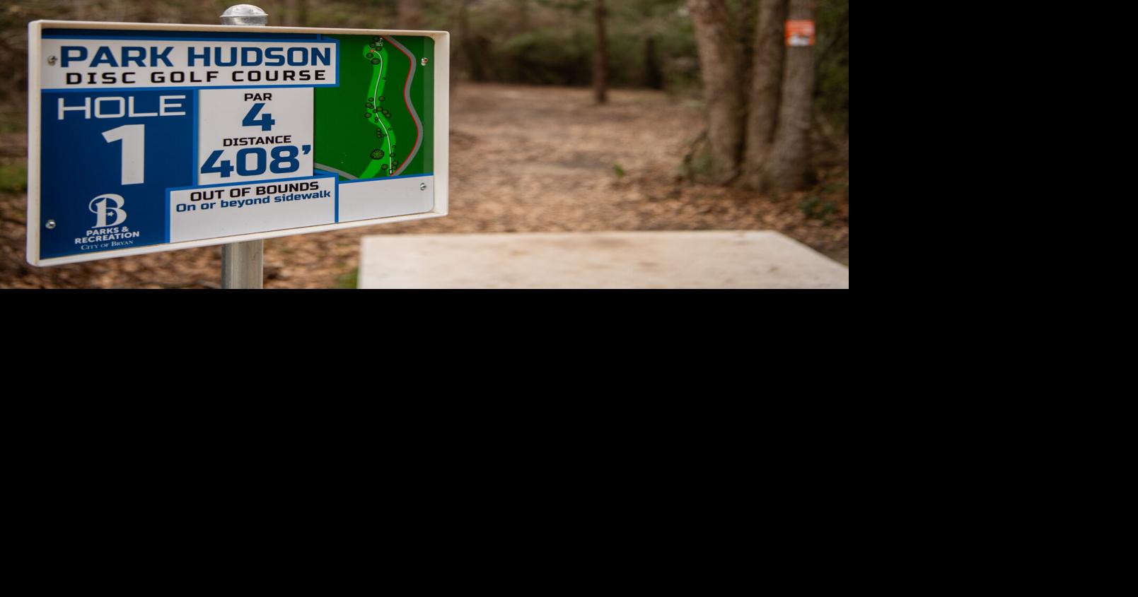 City of Bryan removes disc golf course from Park Hudson