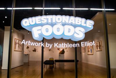 New art exhibition, Questionable Foods, on display at Reynolds Gallery
