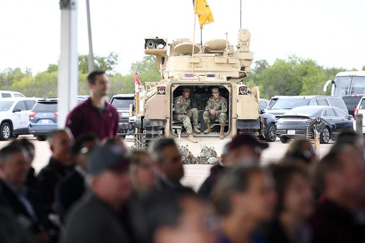 Officials break ground on RELLIS combat development complex named for Bush