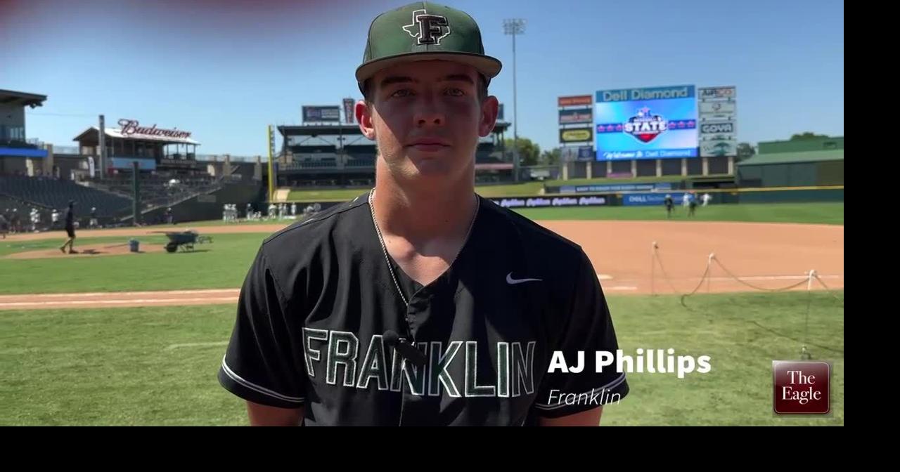 Franklin's AJ Phillips talks after state semifinal win