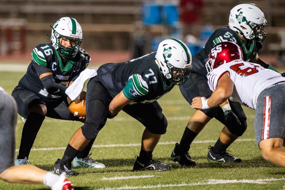 Senior center Jose Contreras helping power Rudder Rangers' offensive line