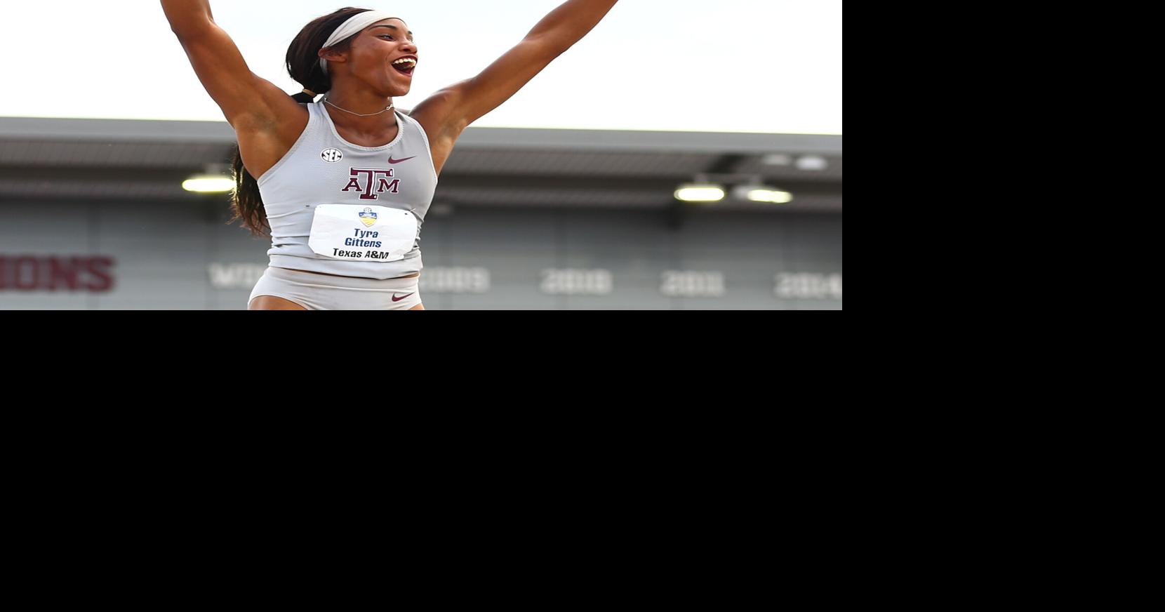 Texas A&M's Tyra Gittens named national athlete of week