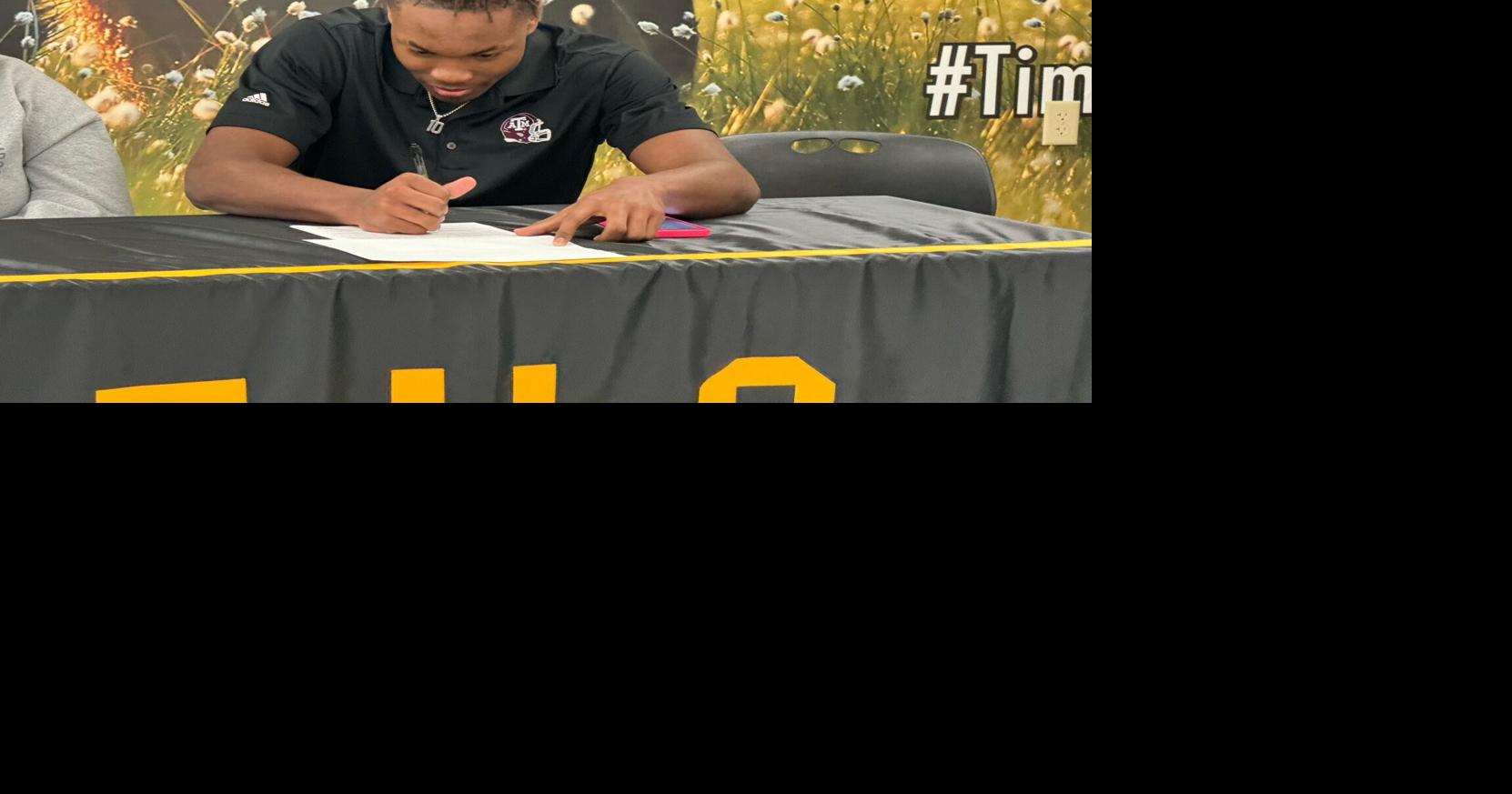 Texas A&M football makes loud NSD splash in 'quiet' Timpson athlete ...