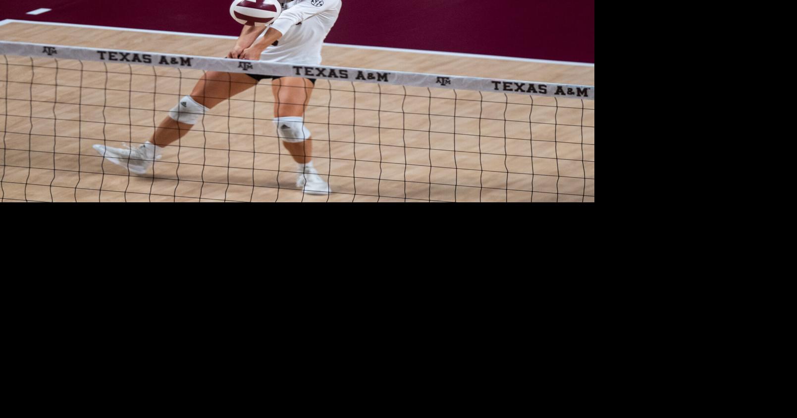 A&M volleyball team hosting LSU for Senior Day