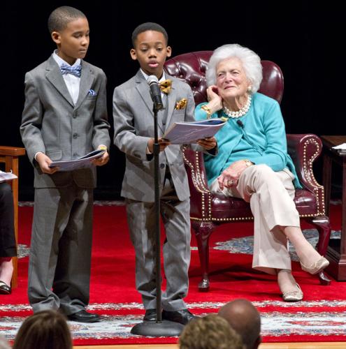 Former First Lady Barbara Bush pushes importance of literacy at annual ...