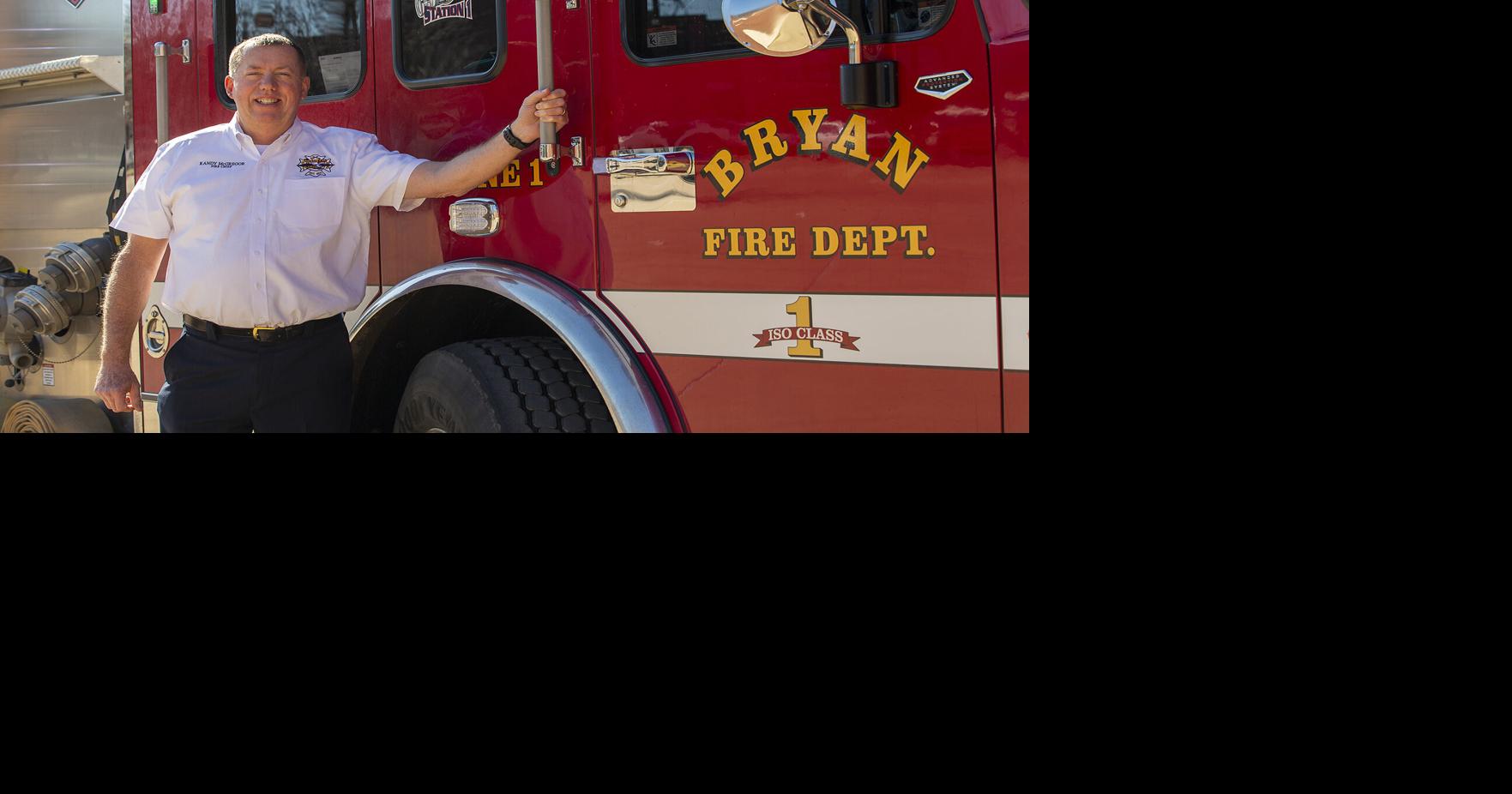 Bryan Fire Chief McGregor retiring after 37 years of service