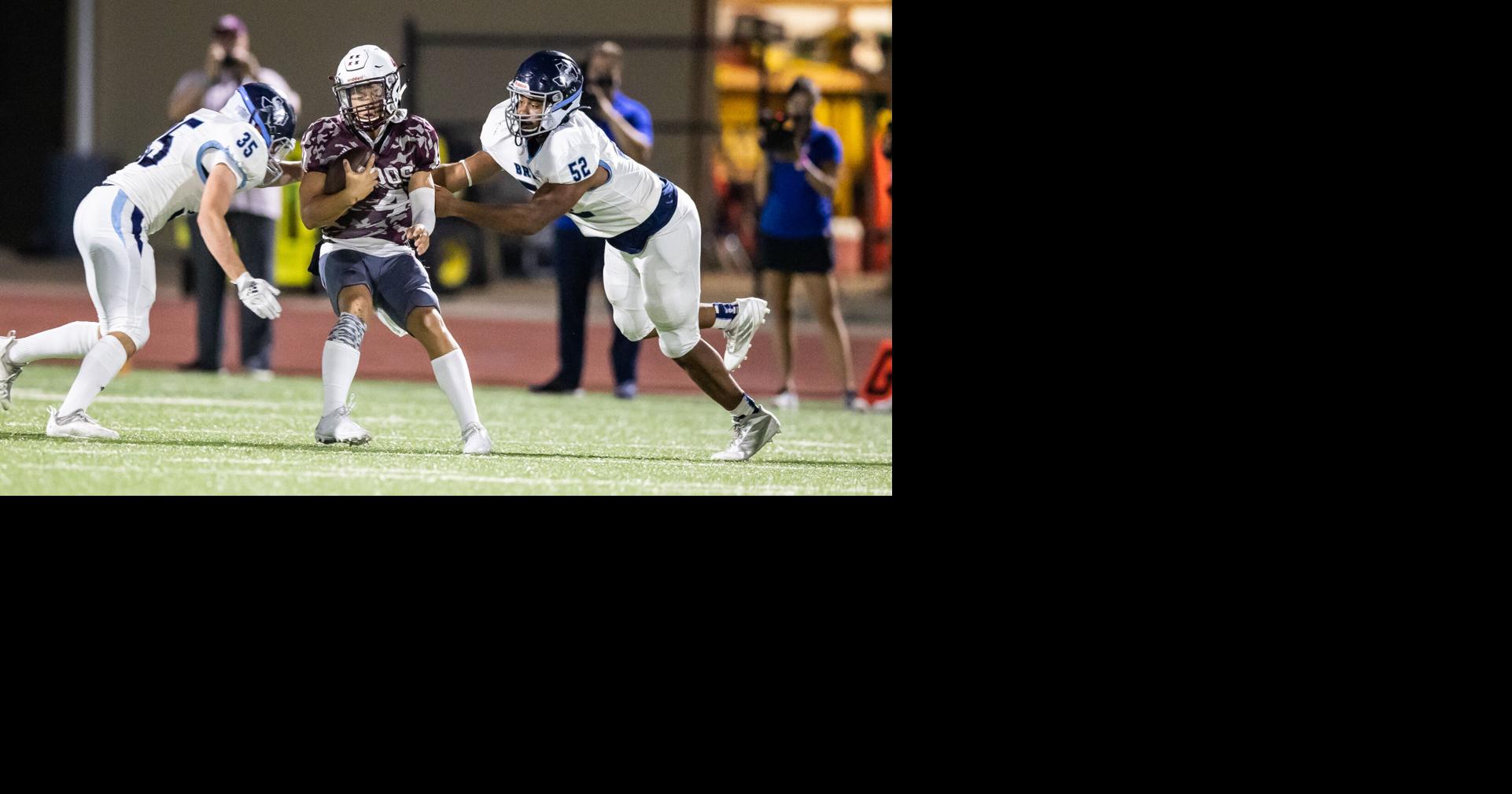 Bryan football team finds jets late in first half, propels to 30-14 win ...