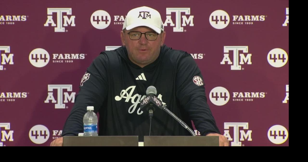 Video: Mike Elko previews Texas A&M vs. Mississippi State