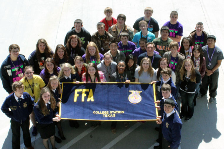 College Station ISD FFA at state convention