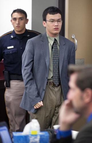 Gabriel Hall's biological sister testifies about adoptive household