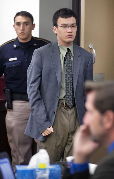 Gabriel Hall's biological sister testifies about adoptive household