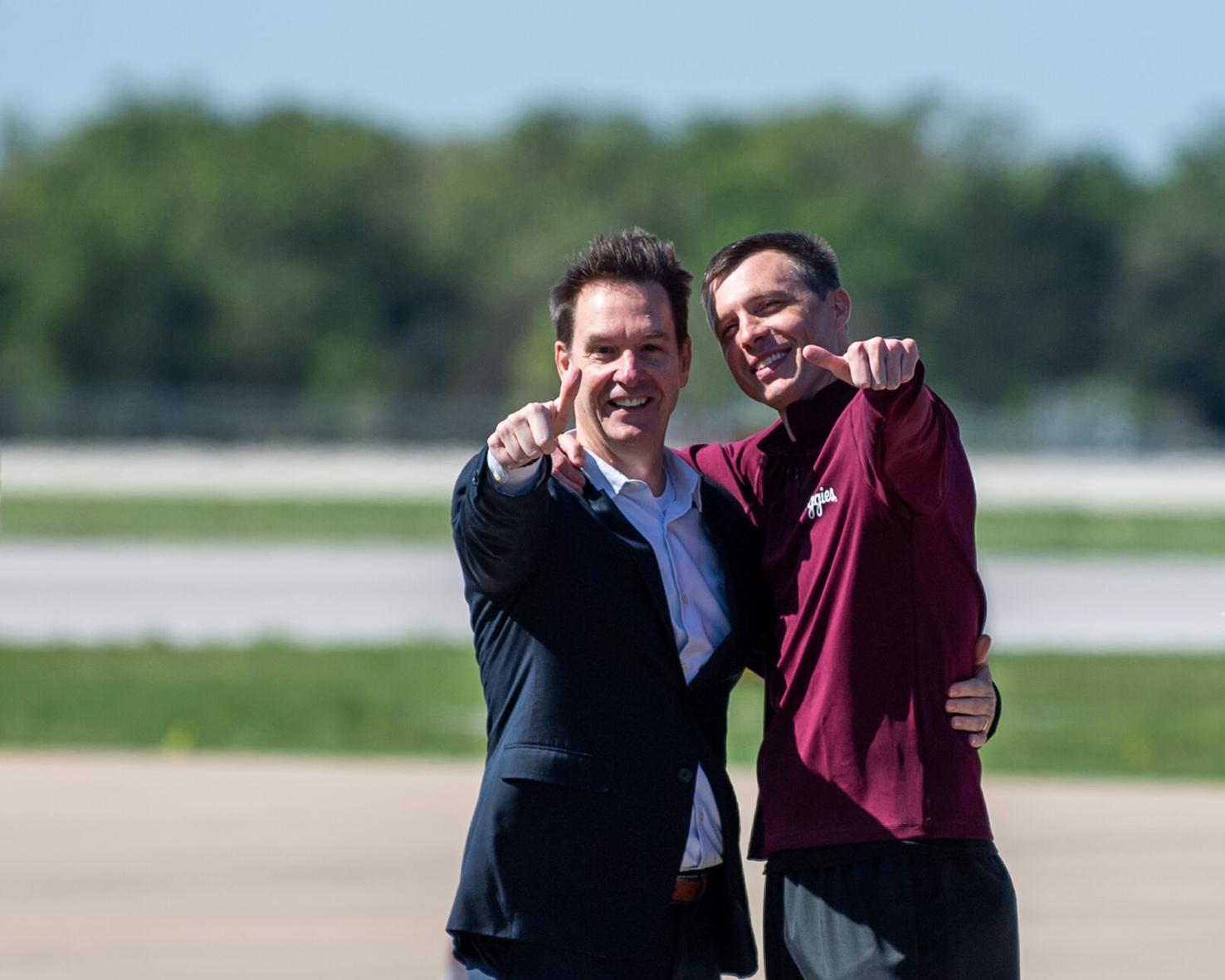 Texas A&M basketball coach Bucky McMillan introduced