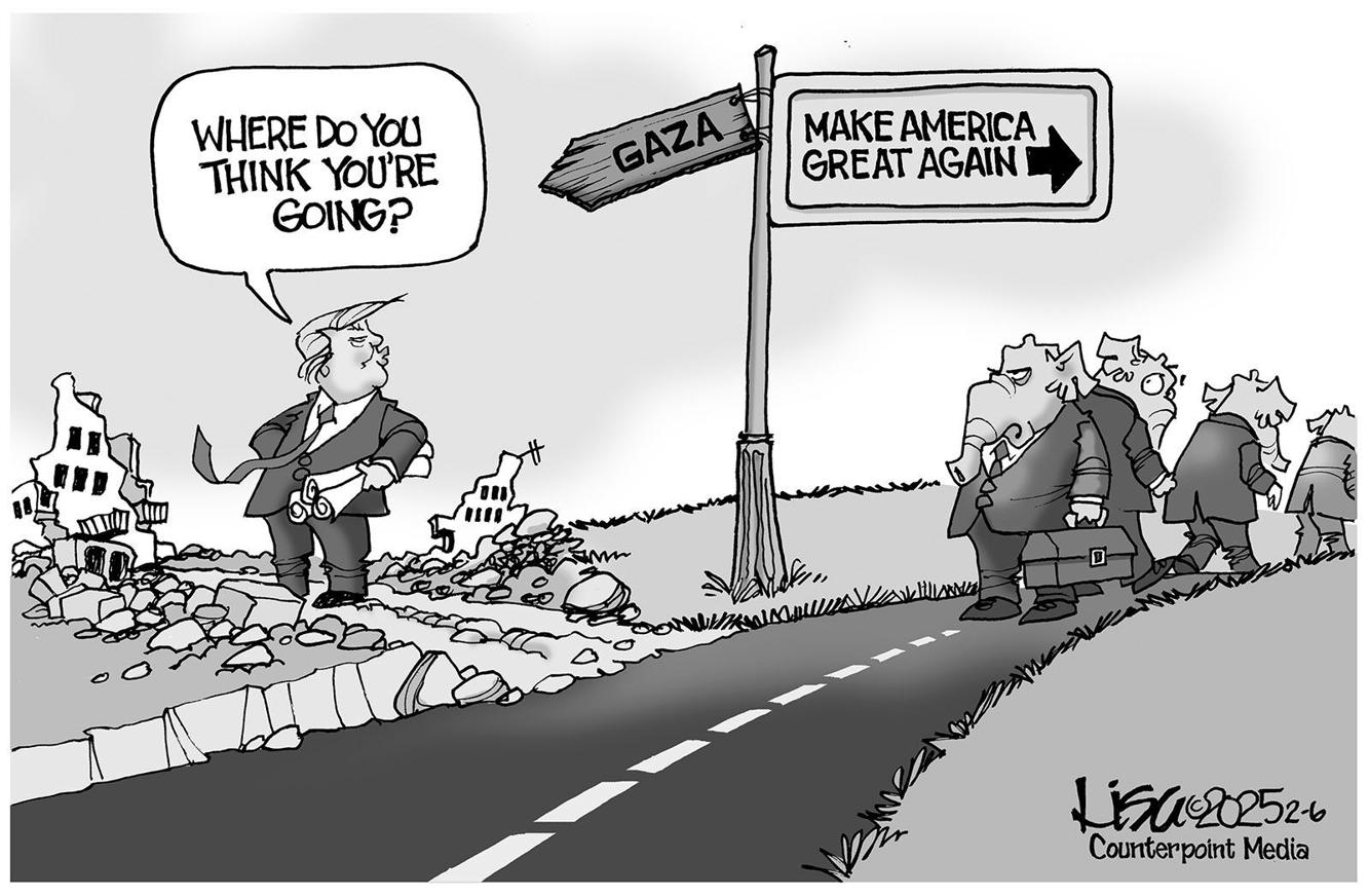 Lisa Benson cartoon for Feb. 7, 2025 | Opinion | thefacts.com