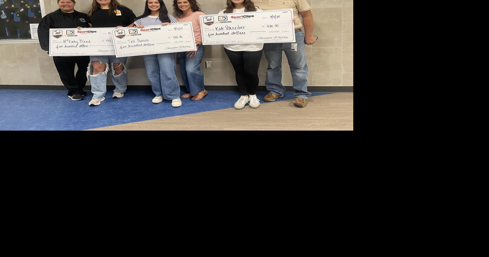 Taylor Whitley Show Up Foundation awards three Brazoswood seniors ...