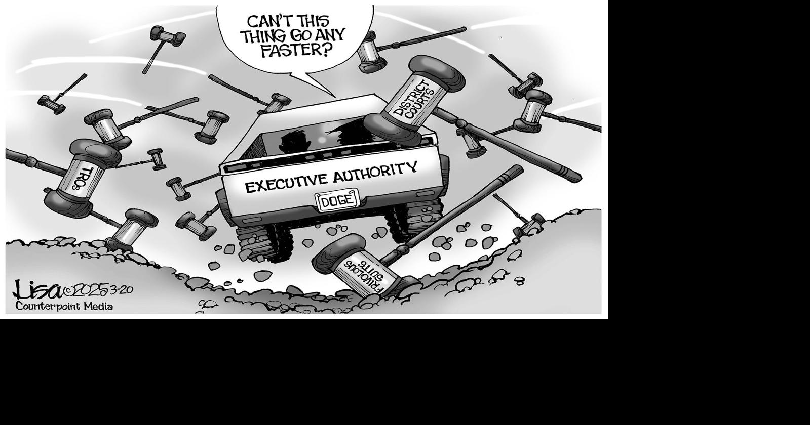 Lisa Benson cartoon for March 21, 2025 | Opinion | thefacts.com