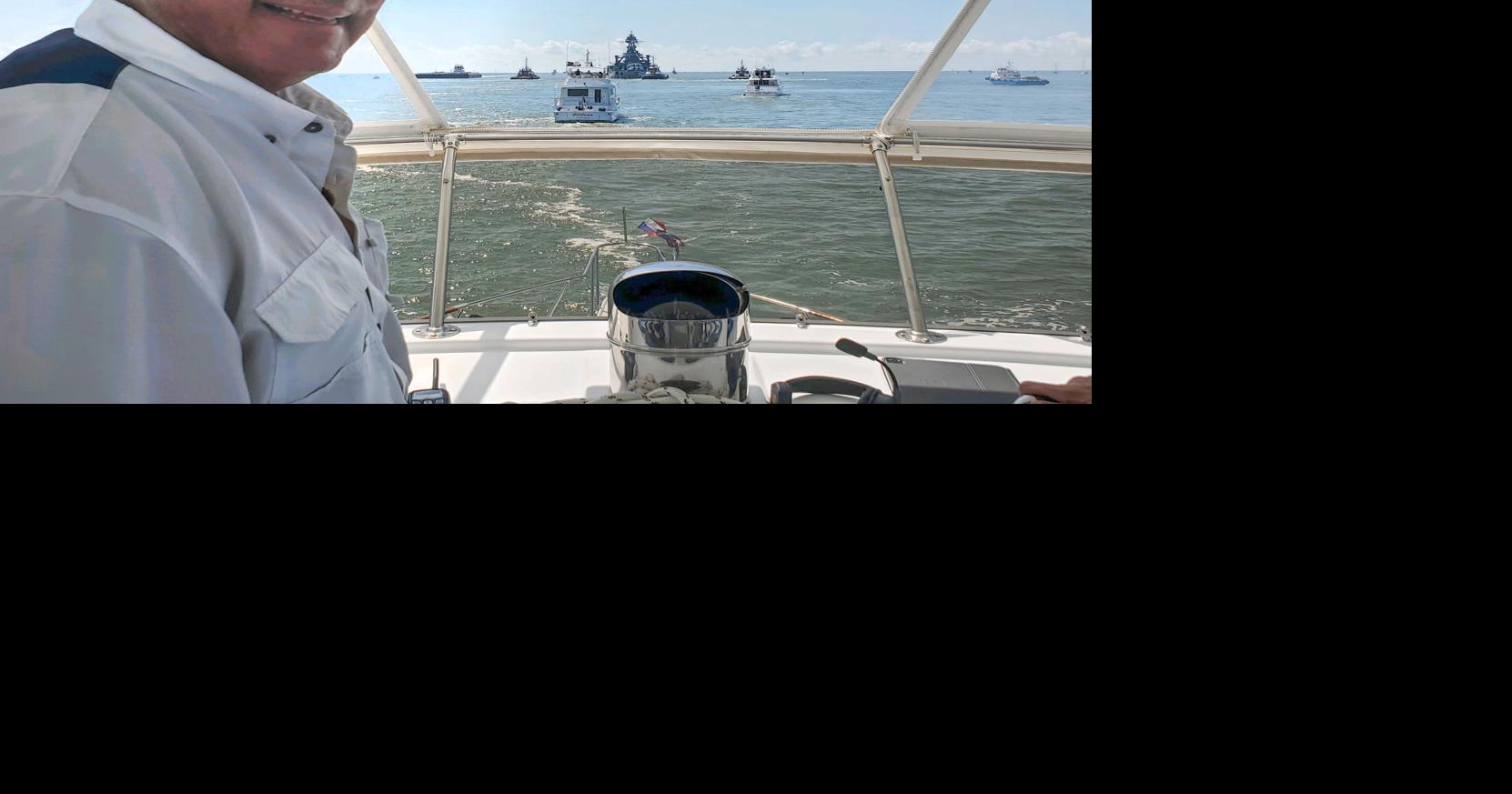 Locals take part in Battleship Texas' historic journey | News ...
