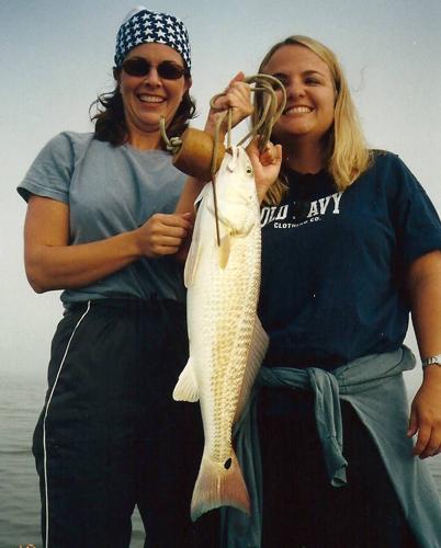 LARRY PARKS: Annie takes to fishing like cows in a new clover patch ...