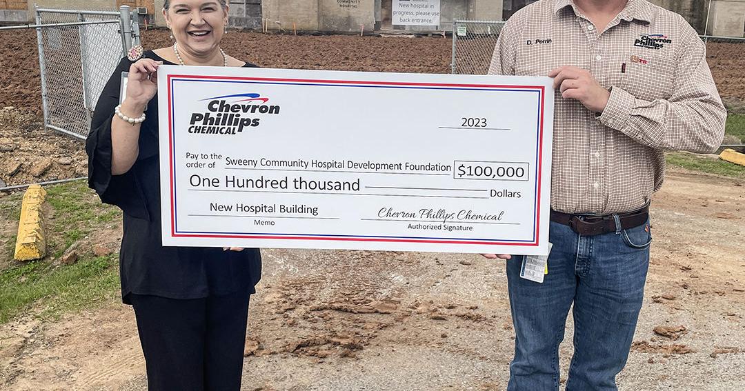 Chevron Phillips Chemical contributes $100,000 to Sweeny Community ...