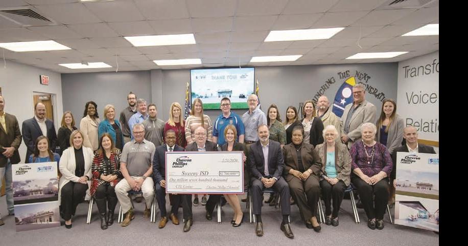 CHEVRON PHILLIPS GIVES $1.7 MILLION FOR SWEENY ISD CTE CENTER ...
