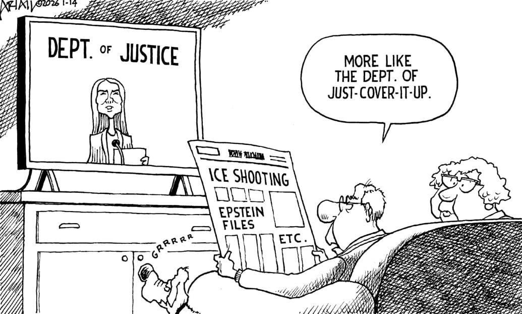 Robert Ariail toon for Jan. 15, 2025 | Opinion | thefacts.com