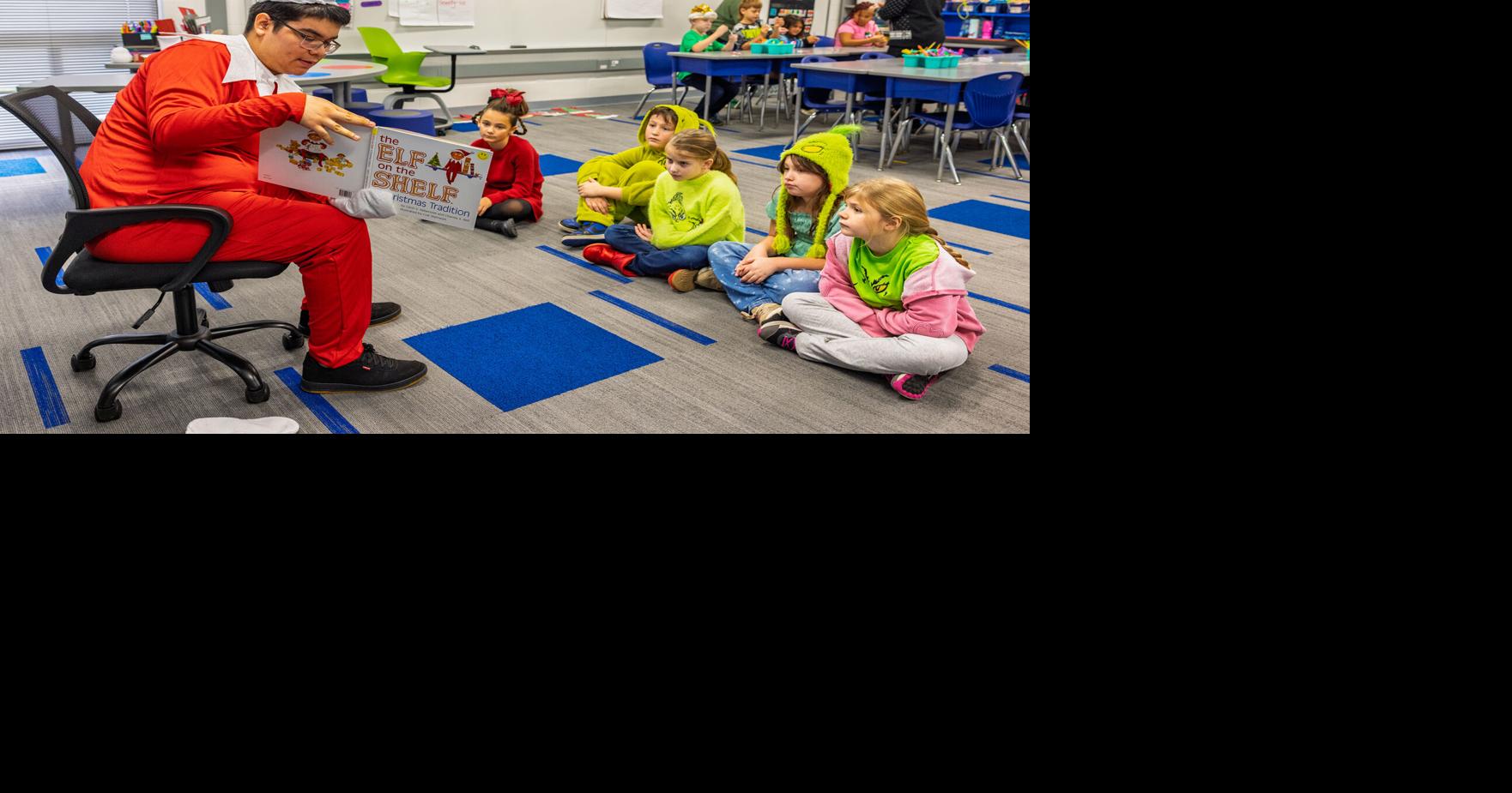 Sweeny dual-credit students bring festive fun to elementary kids | News | thefacts.com