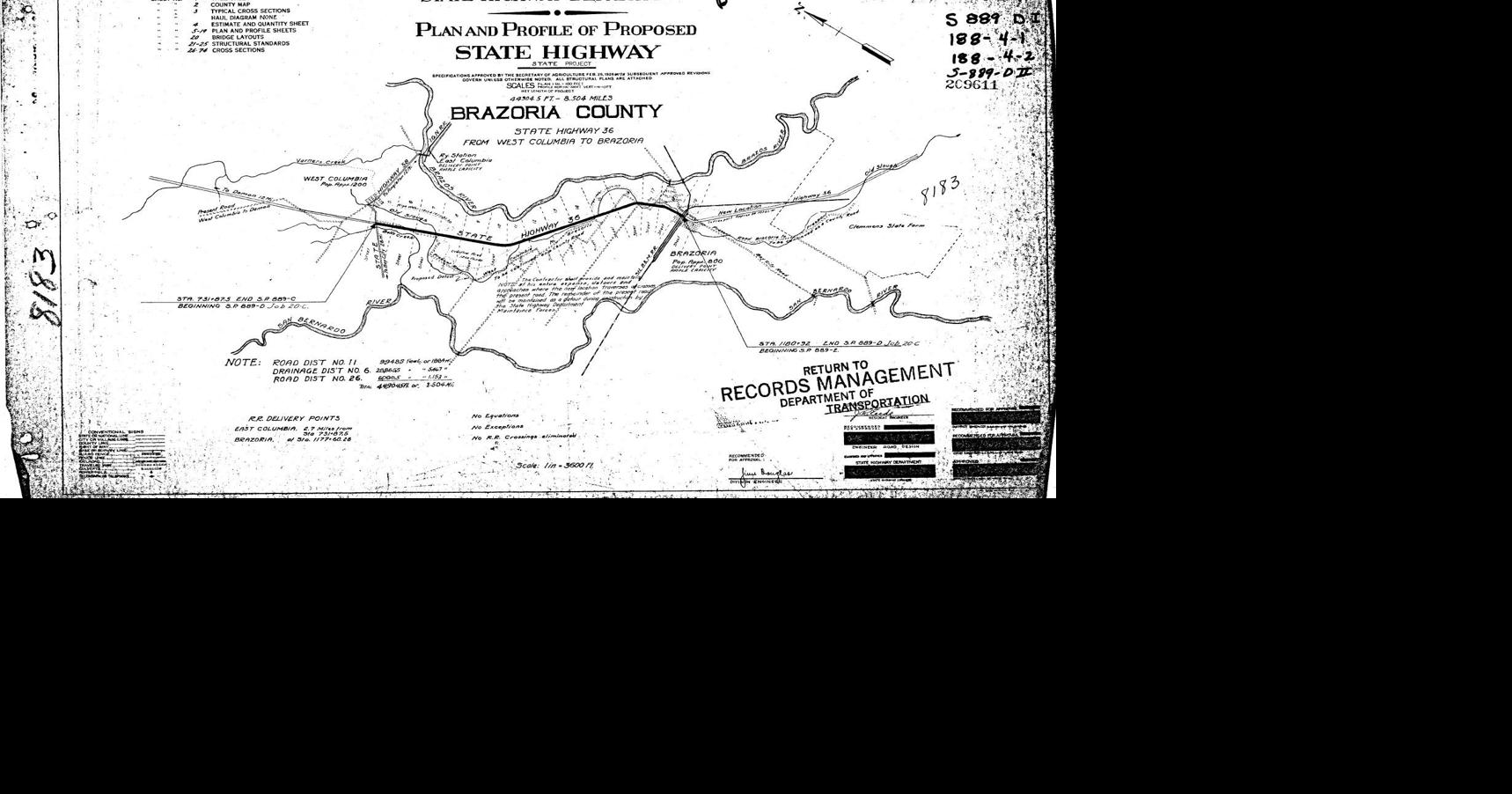 Where Texas Began: History of Highway 36 | Wbweekly | thefacts.com