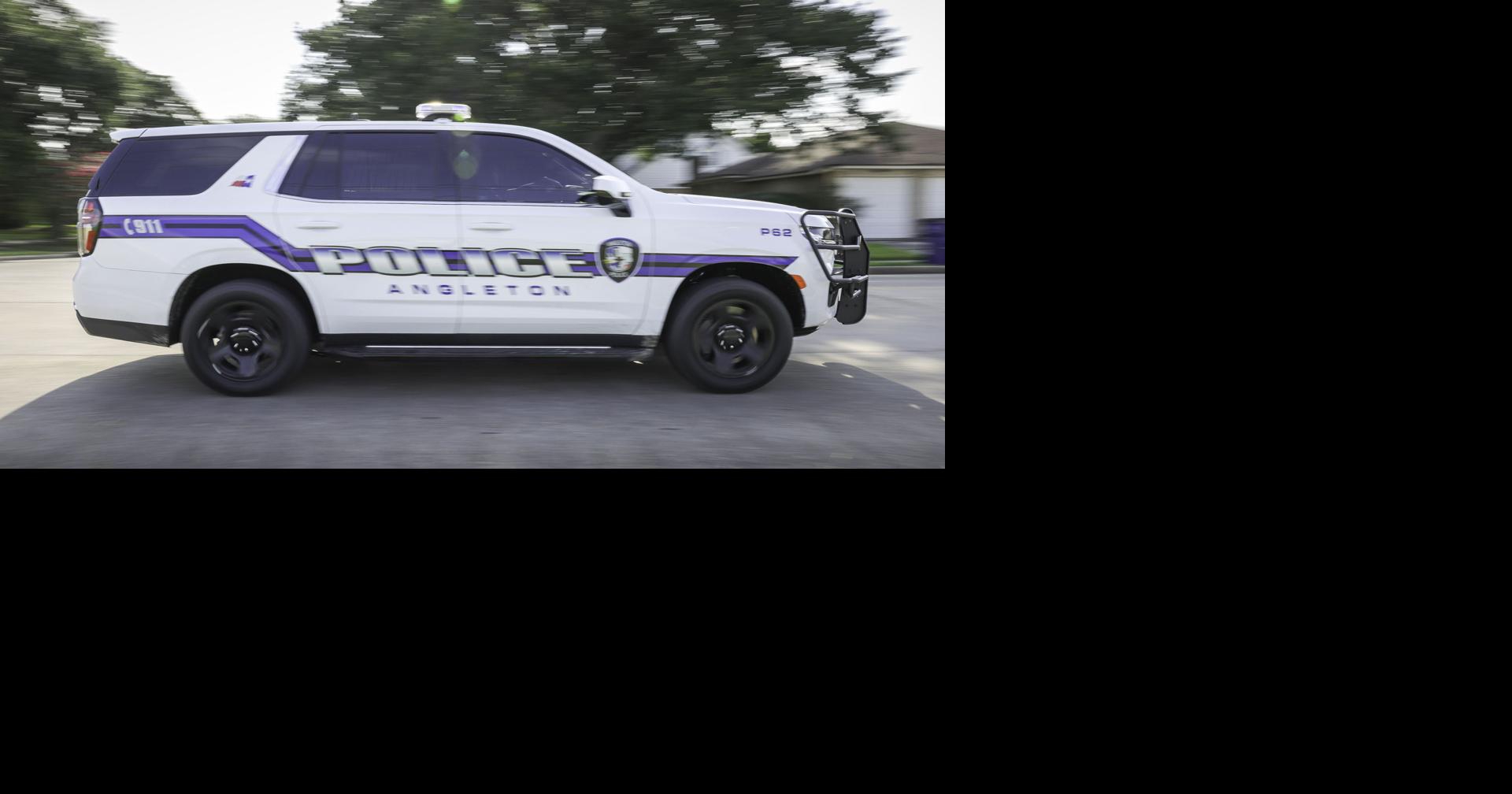 New graphics debut for Angleton Police Department patrol car | News ...