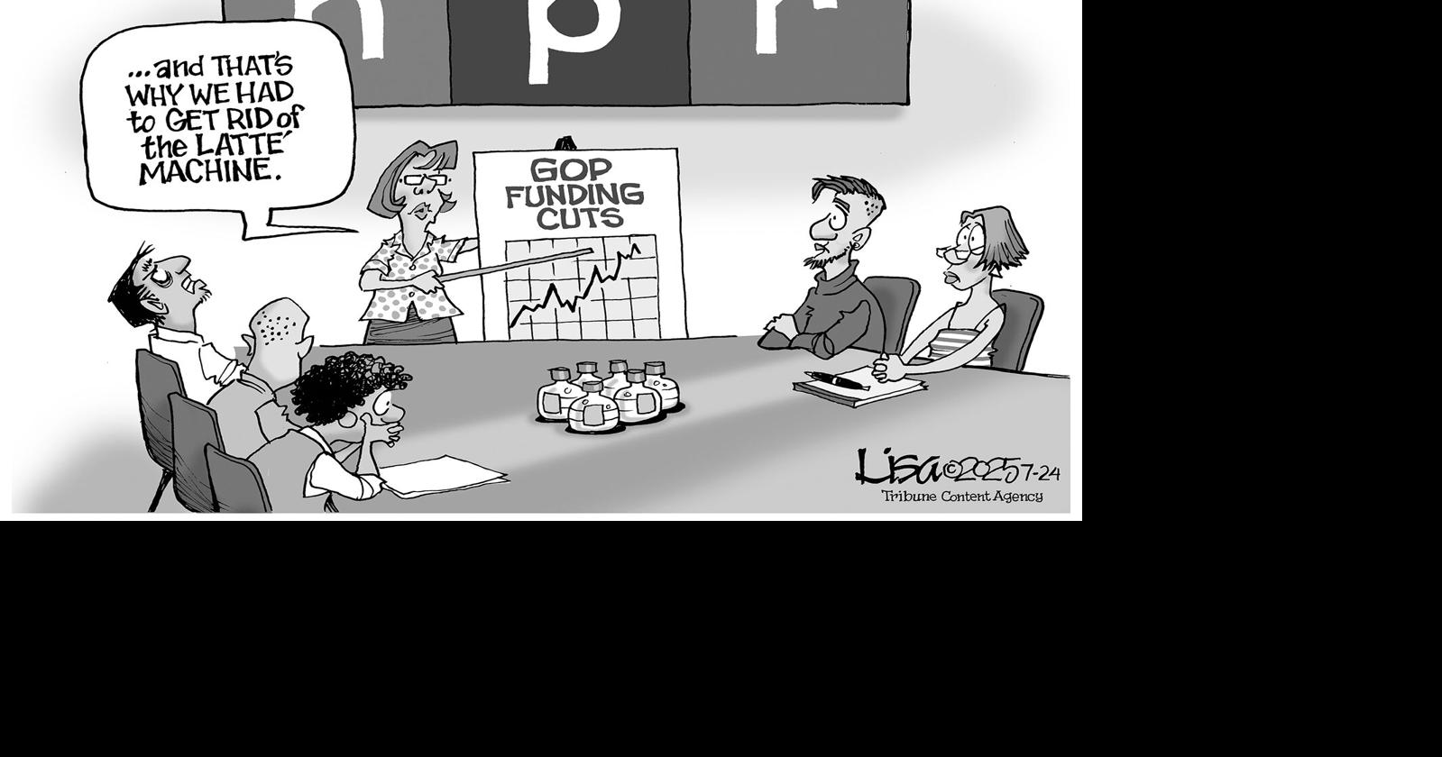 Lisa Benson cartoon for July 25, 2025 | Opinion | thefacts.com