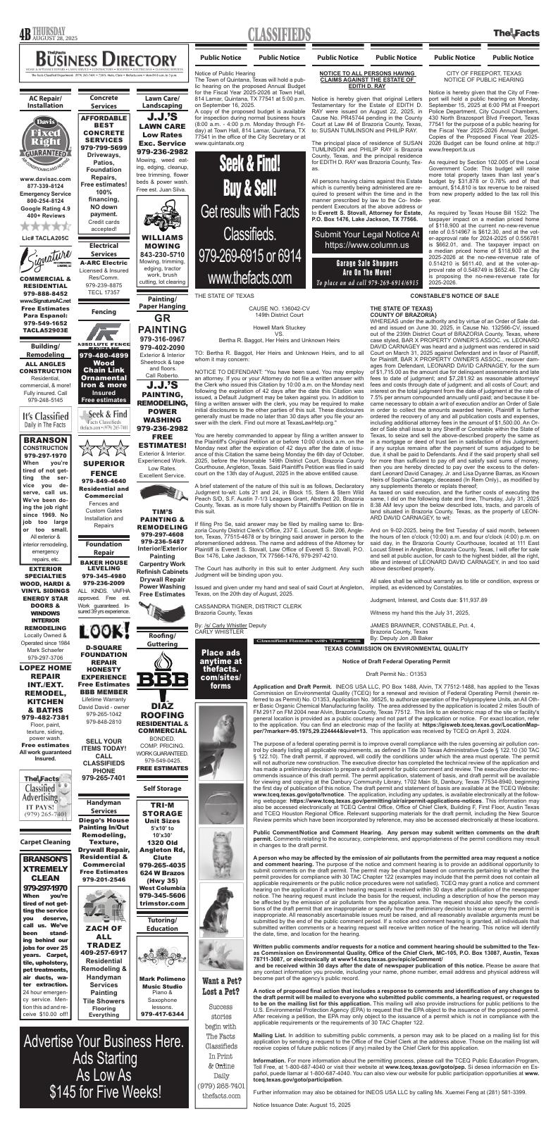 Page B04 | e-Edition | thefacts.com