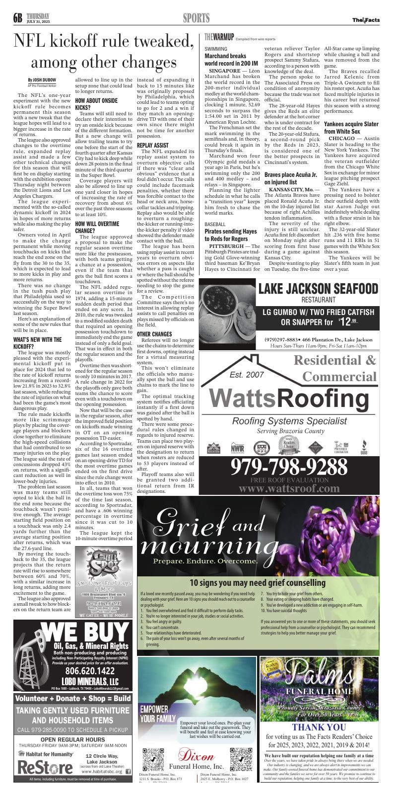 Page B06 | e-Edition | thefacts.com