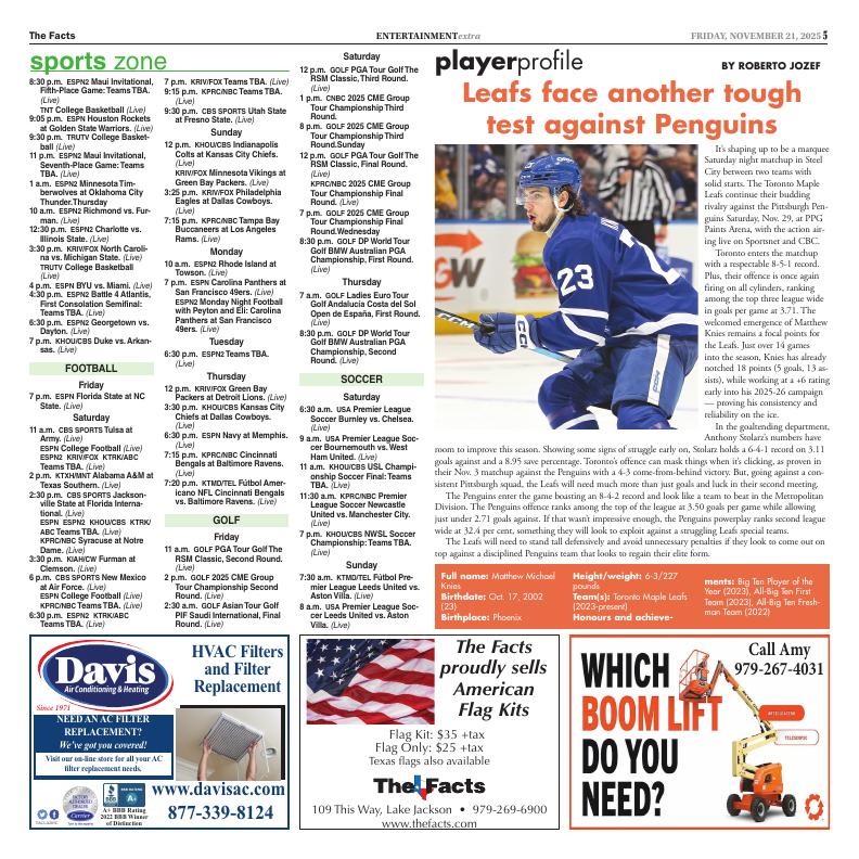 Page E05 | e-Edition | thefacts.com