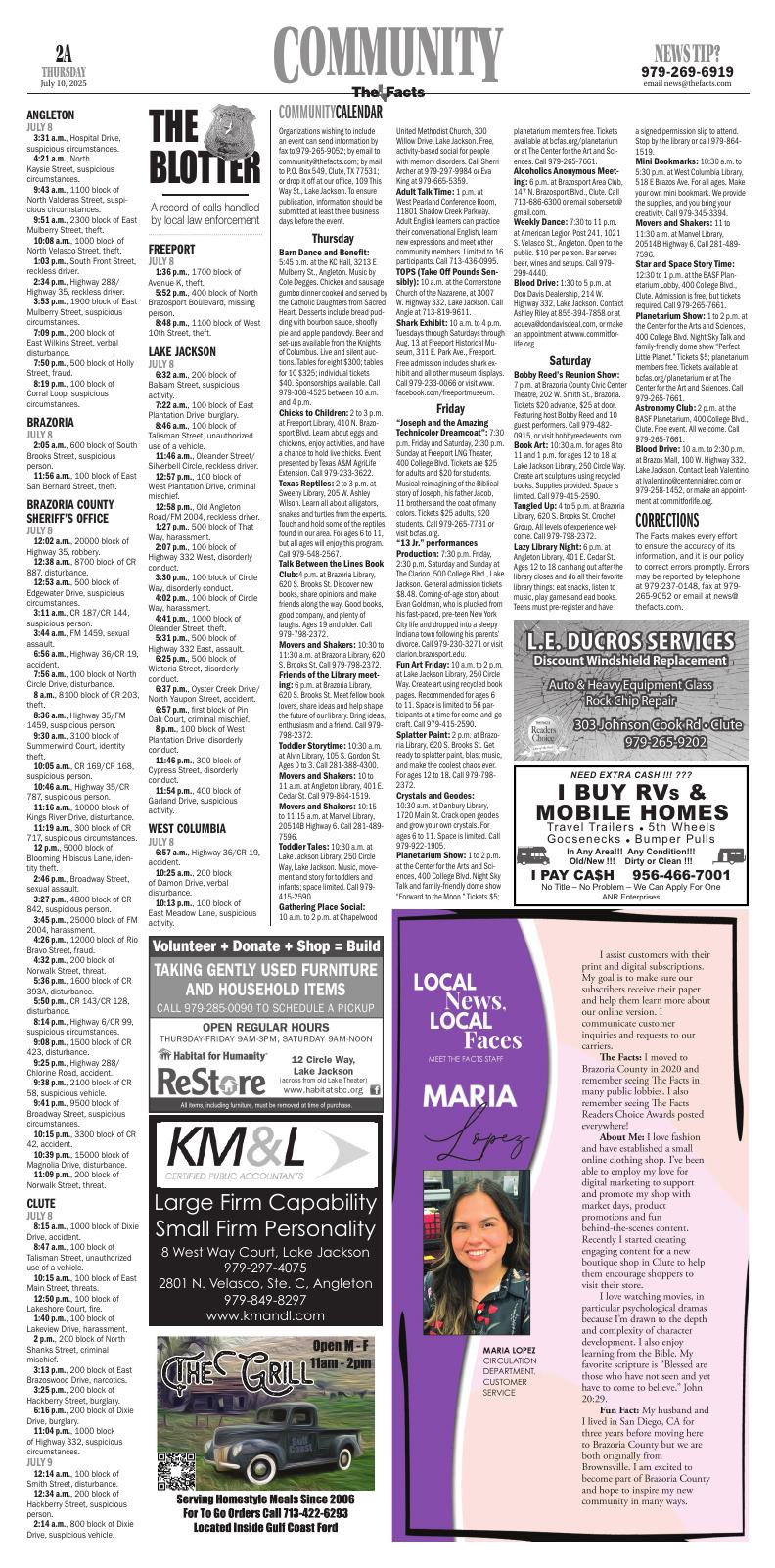 Page A02 | e-Edition | thefacts.com