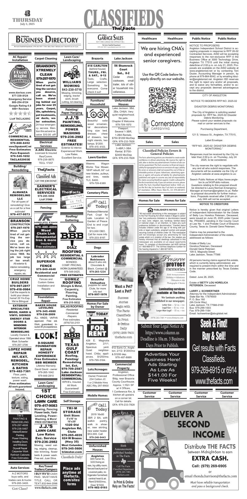 Page B04 | e-Edition | thefacts.com