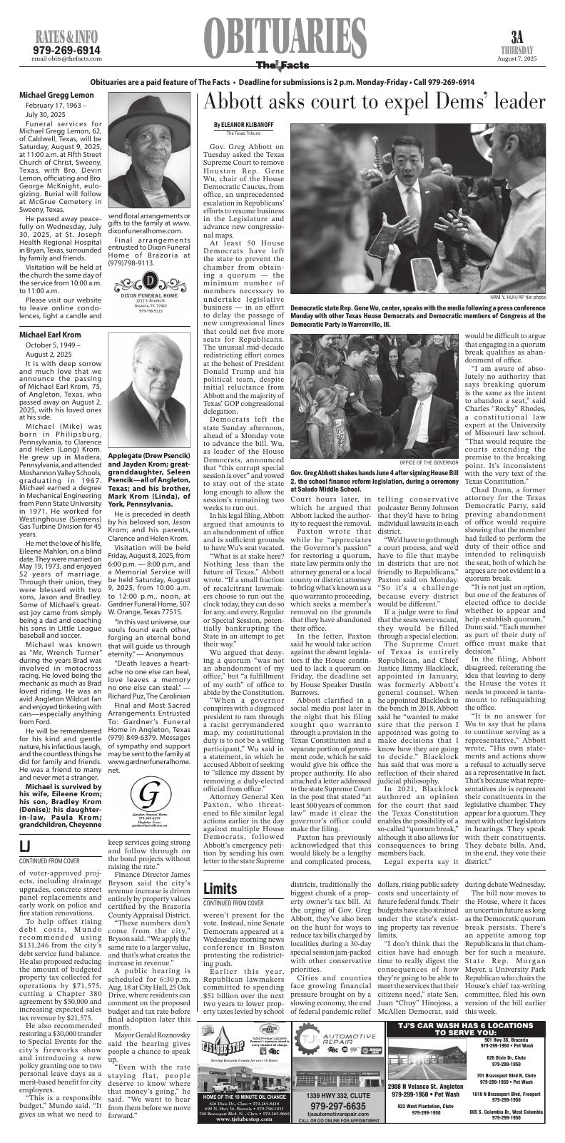 Page A03 | e-Edition | thefacts.com