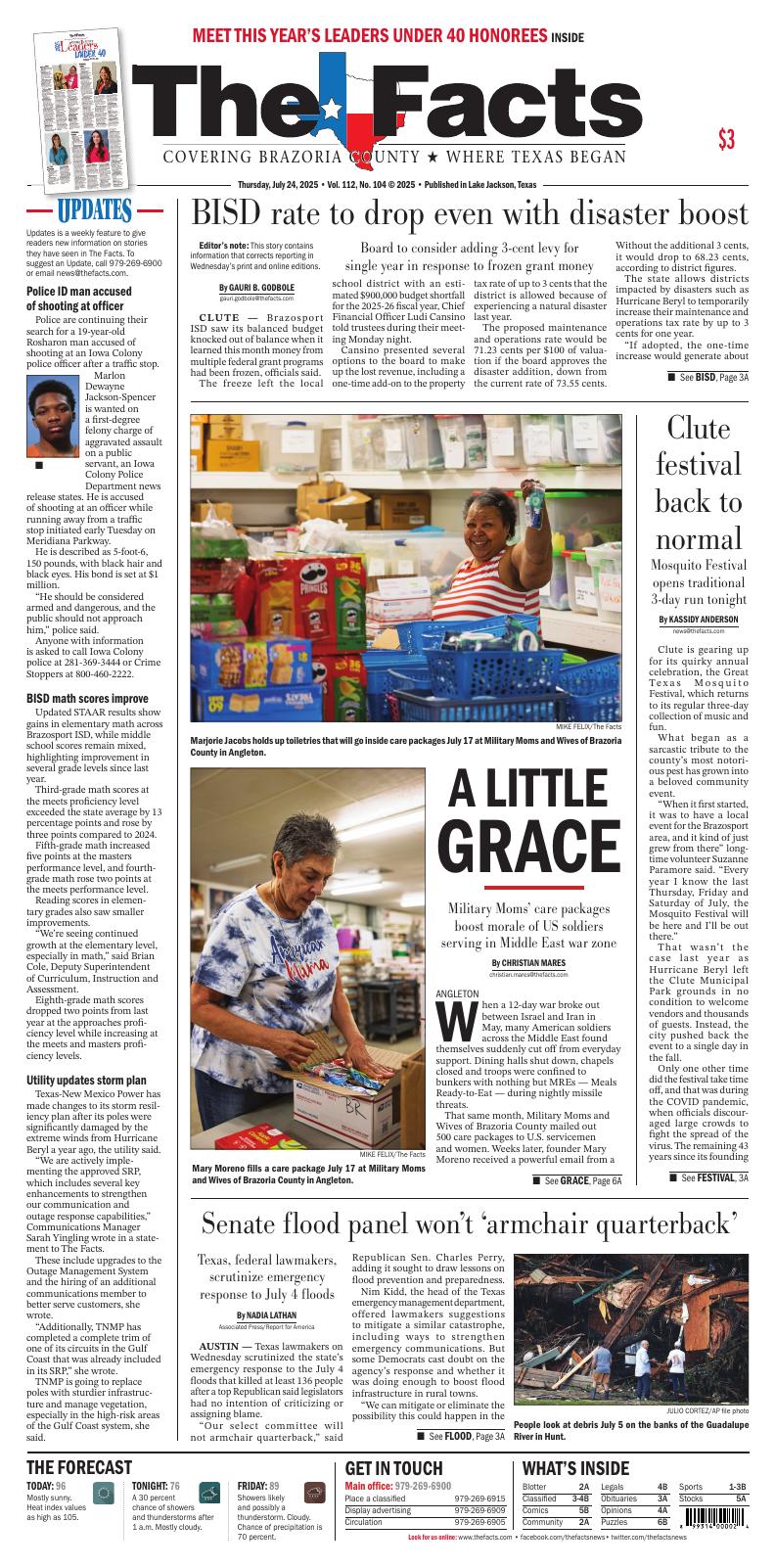 Page A01 | e-Edition | thefacts.com