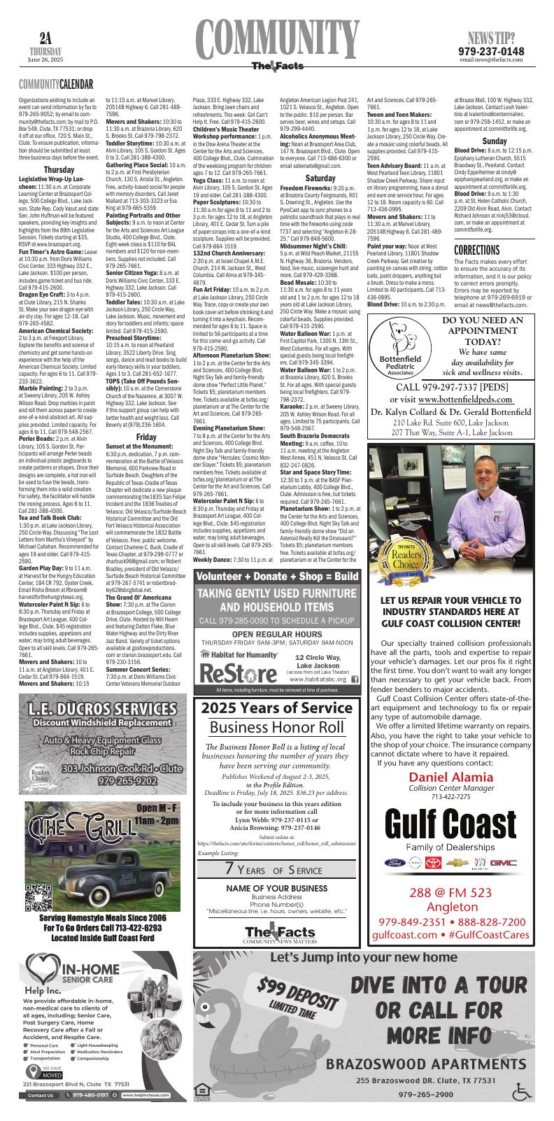 Page A02 | e-Edition | thefacts.com