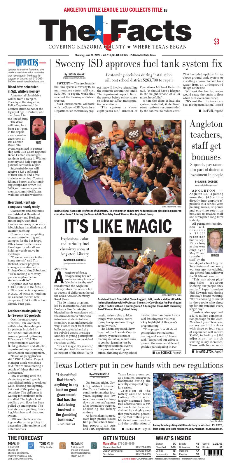 Page A01 | e-Edition | thefacts.com