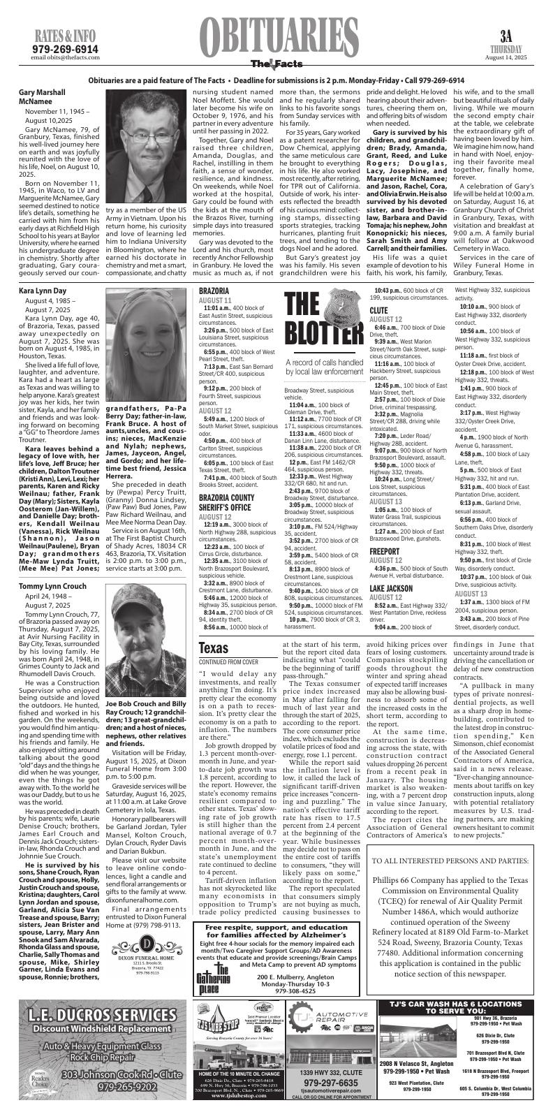 Page A03 | e-Edition | thefacts.com