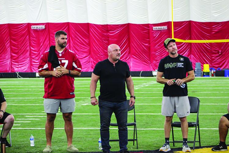 MVP helps veterans, retired athletes bond through physical, mental work ...